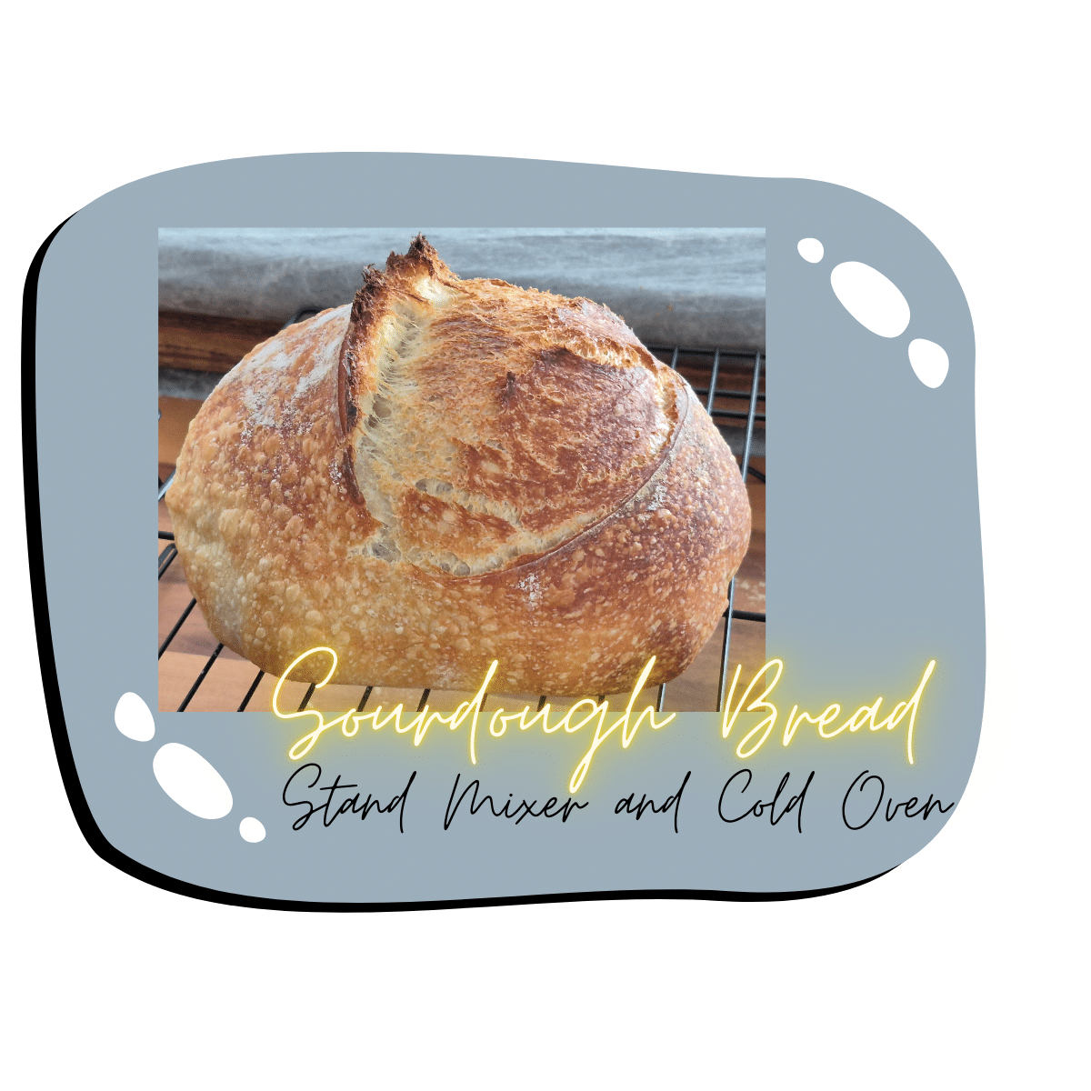 Sourdough Bread Made Easy with Stand Mixer - Eleanor Francis Traditions
