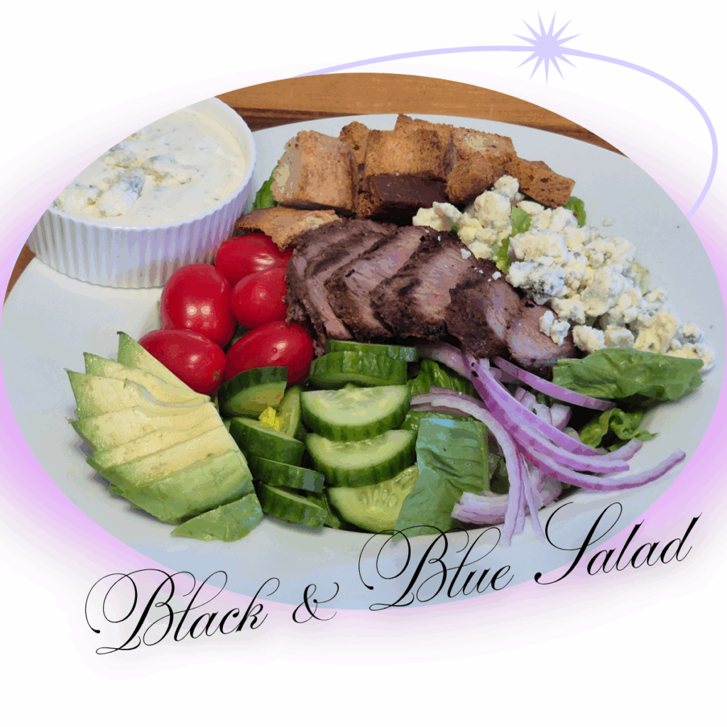 Black and Blue Salad: Fresh and Flavorful - Eleanor Francis Traditions